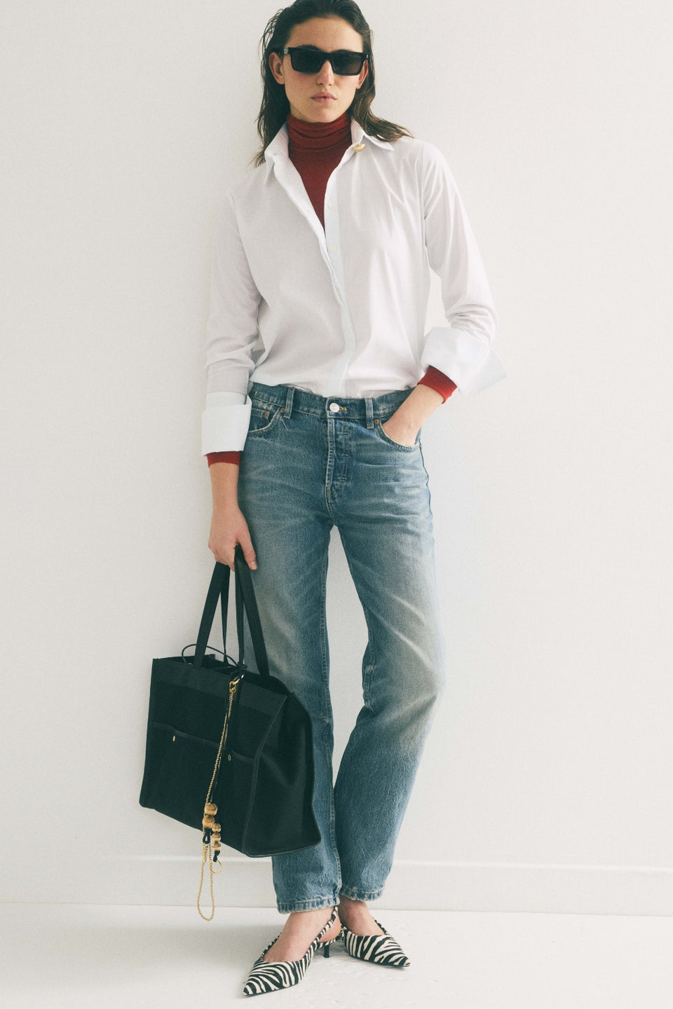 White Agathe Shirt - Martin Martin Paris